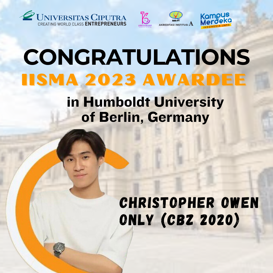 IISMA 2023 Awardee - Universitas Ciputra