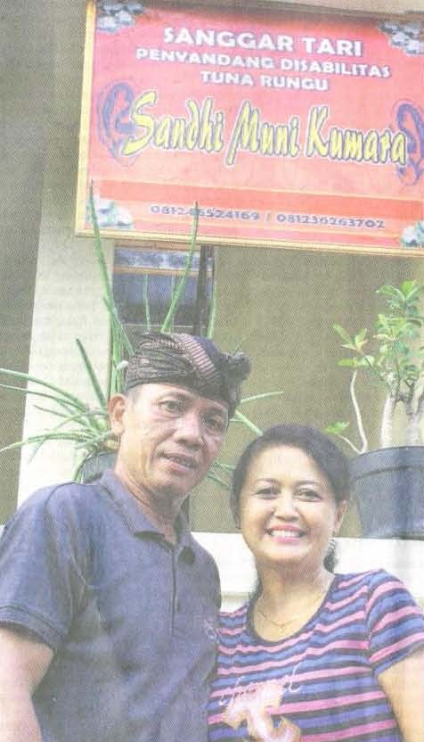 Sri Aemi & I Made Lila Arsana Menari Bersama Anak-Anak Tunarungu - Library