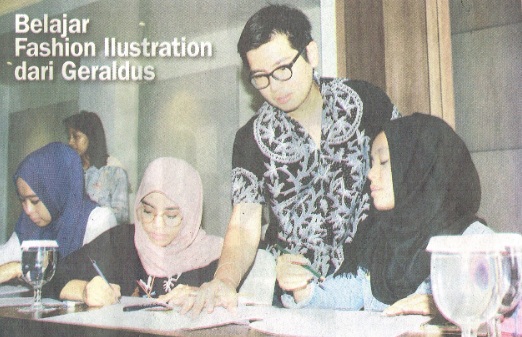 Belajar Fashion Ilustration dari Geraldus - Library