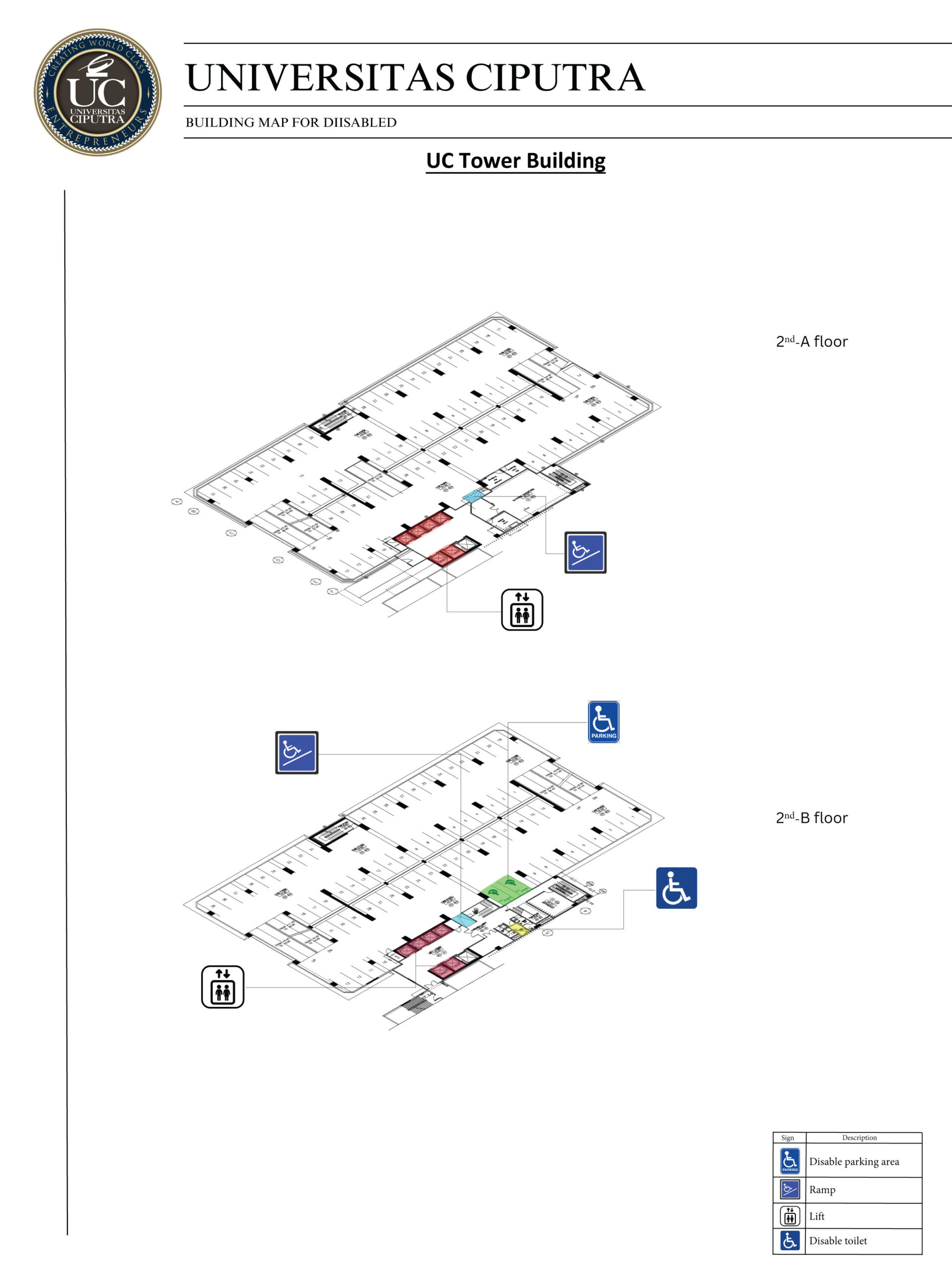 BUILDING-MAP-FOR-DISABLED7 - Universitas Ciputra